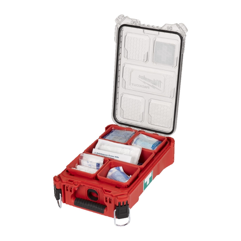 MILWAUKEE PACKOUT FIRST AID KIT BS8599 - Malcolm Rathmell Sports Ltd